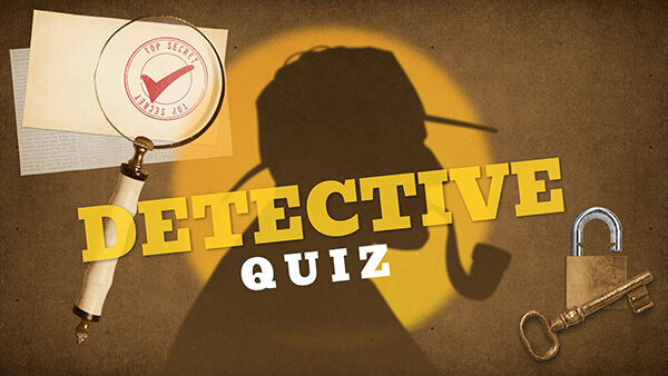 Quiz detective | Template di Genially